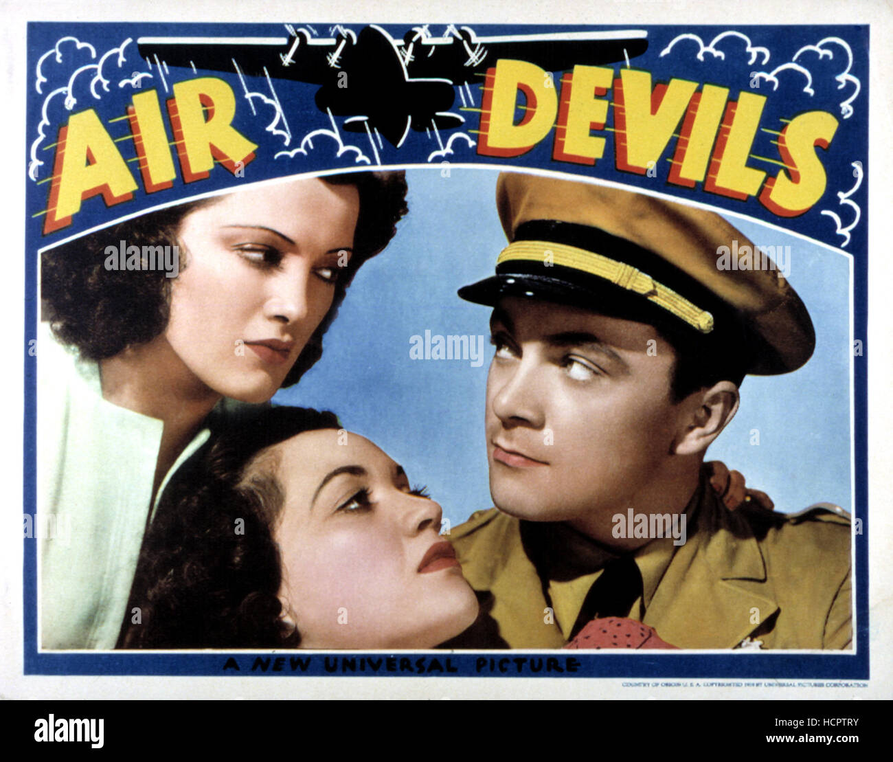 AIR DEVILS, Beryl Wallace, Mamo Clark, Larry Blake, 1938 Stock Photo ...