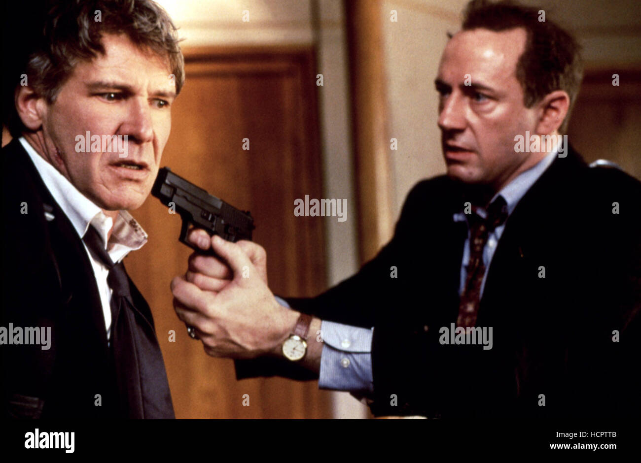 AIR FORCE ONE, Harrison Ford, Xander Berkeley, 1997 Stock Photo - Alamy