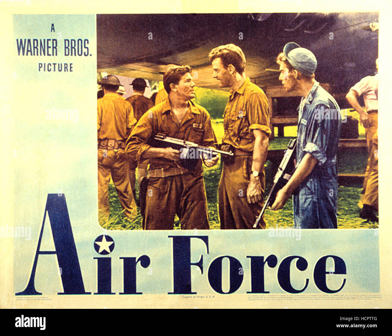 AIR FORCE, John Garfield, Gig Young, Robert Wood, 1943 Stock Photo - Alamy