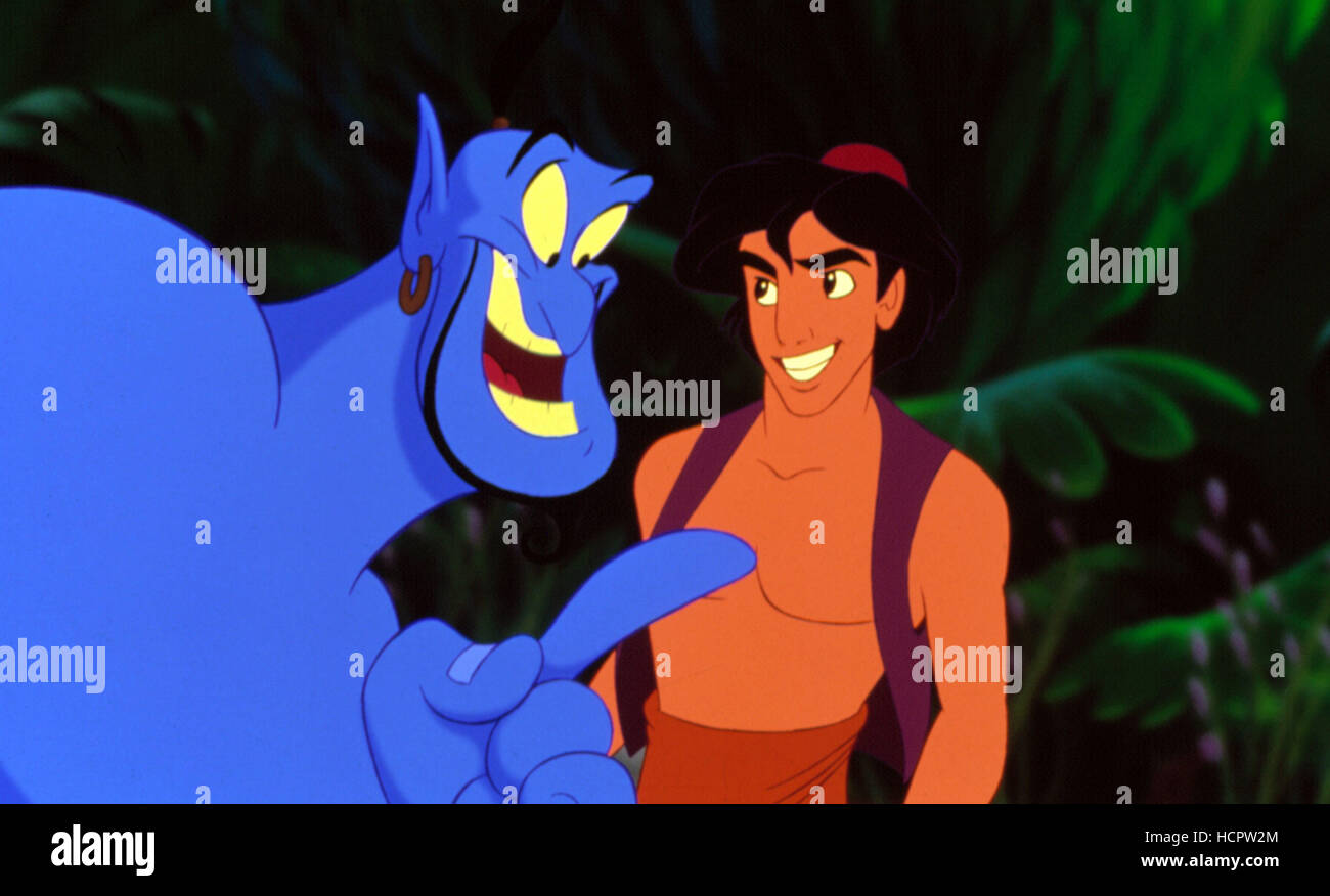 ALADDIN, Genie, Aladdin, 1992. (c) Walt Disney/ Courtesy: Everett ...