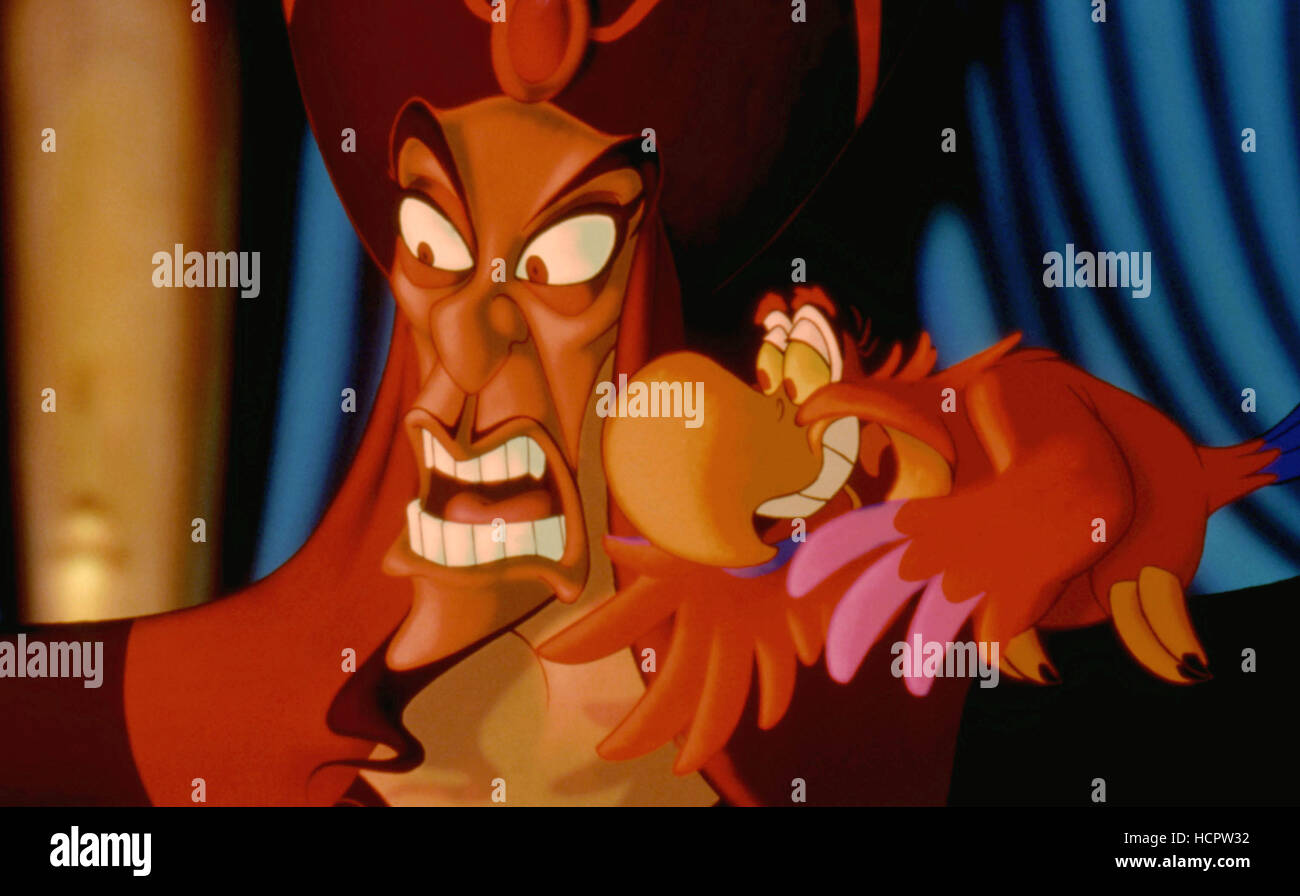 ALADDIN, Jafar, Iago, 1992, (c)Buena Vista Pictures/courtesy Everett ... ALADDIN, Jafar, Iago, 1992, (c)Buena Vista Pictures/courtesy Everett ...