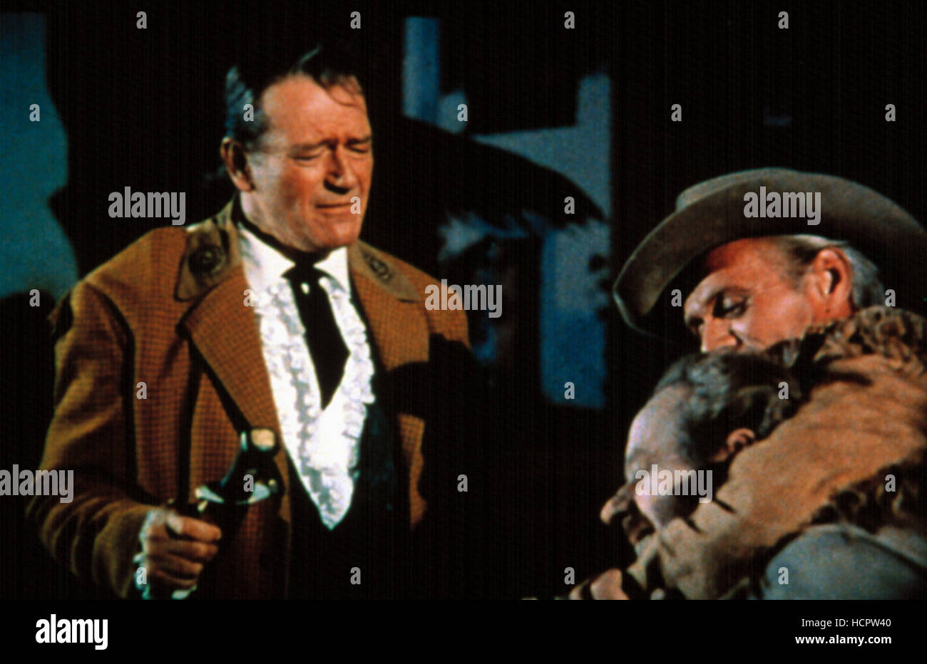 THE ALAMO, John Wayne (left), Richard Widmark, 1960 Stock Photo - Alamy