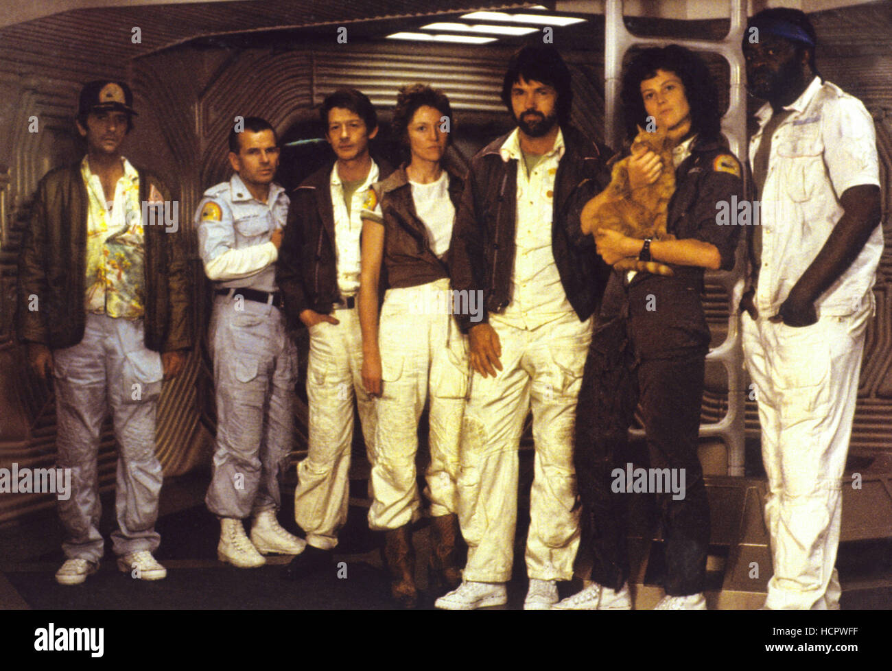 ALIEN, Harry Dean Stanton, Ian Holm, John Hurt, Veronica Cartwright ...