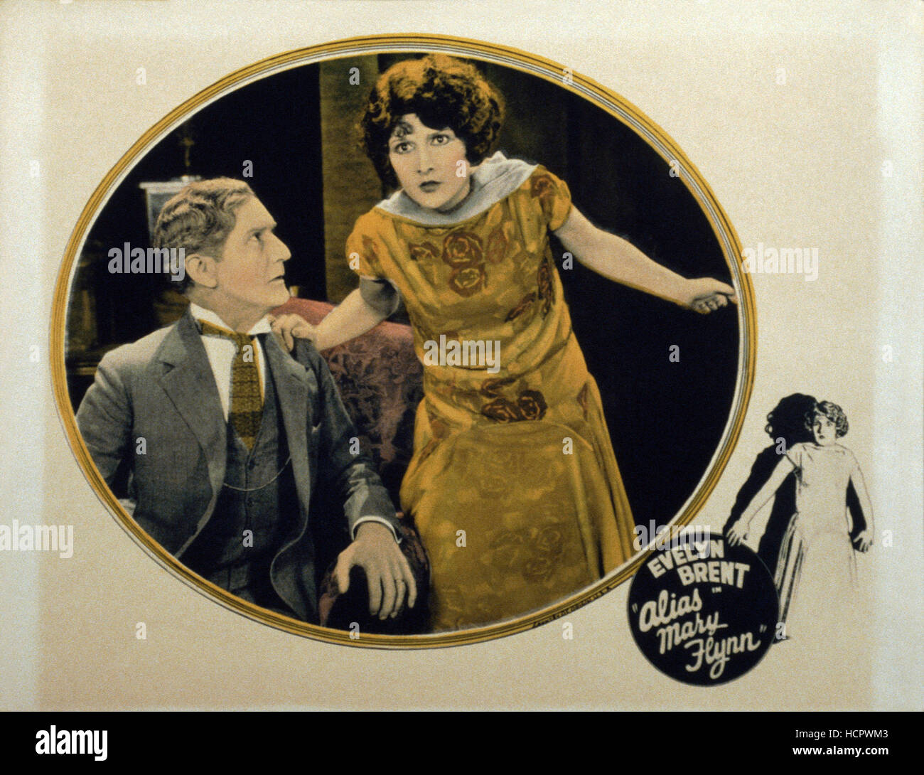 ALIAS MARY FLYNN, Evelyn Brent (right), 1925 Stock Photo - Alamy