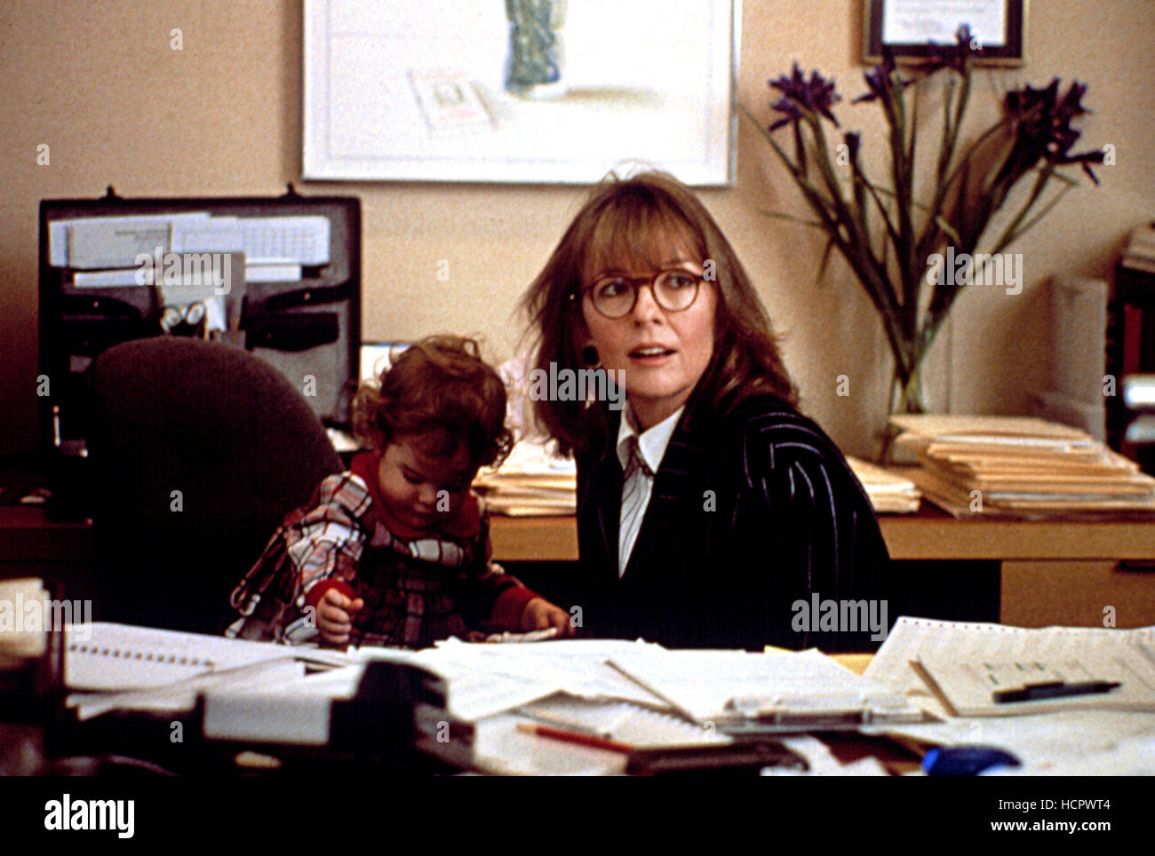 BABY BOOM, Kristina/Michelle Kennedy, Diane Keaton, 1987 Stock Photo ...