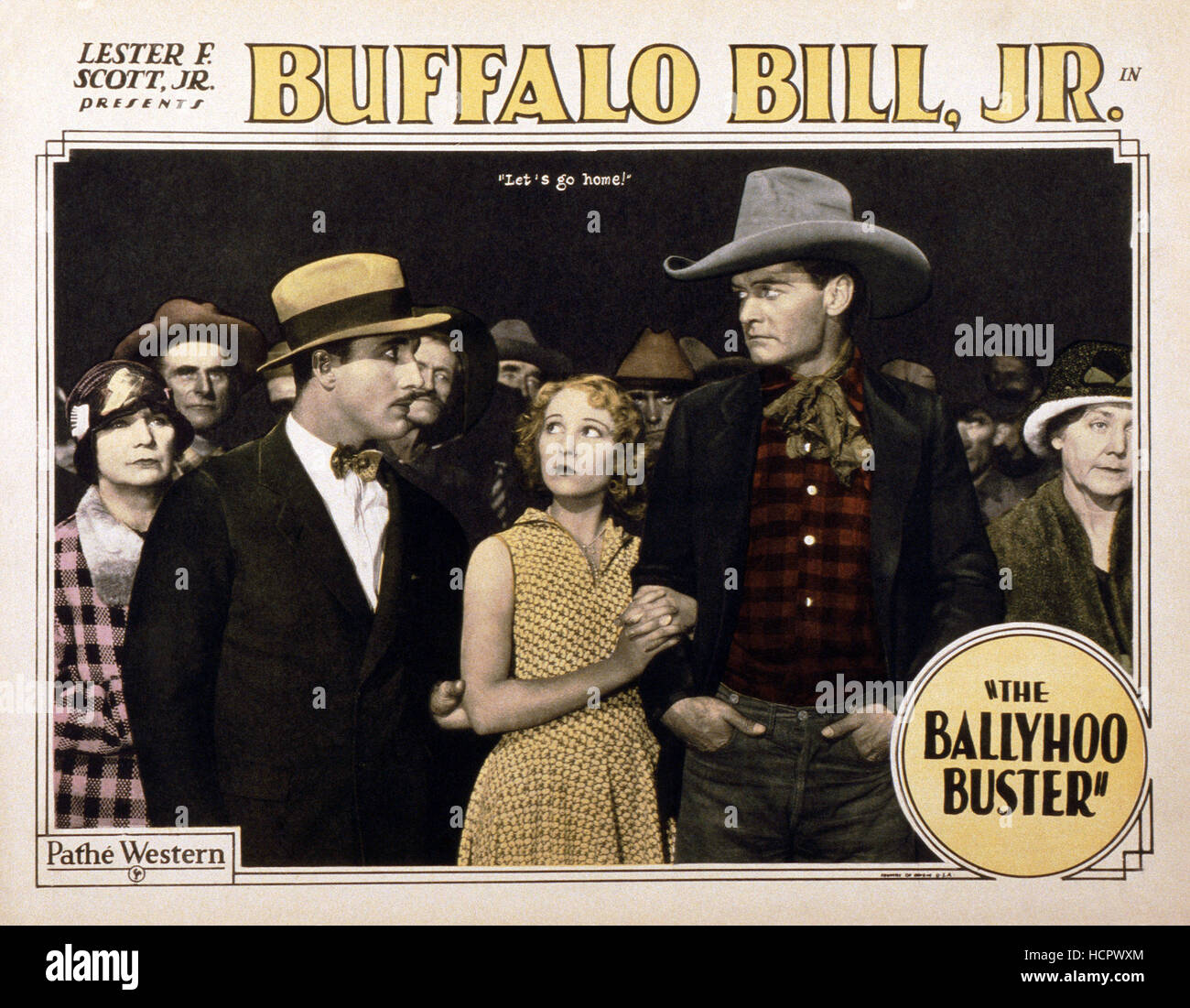 THE BALLYHOO BUSTER, right: Jay Wilsey (aka Buffalo Bill Jr.), 1928 ...