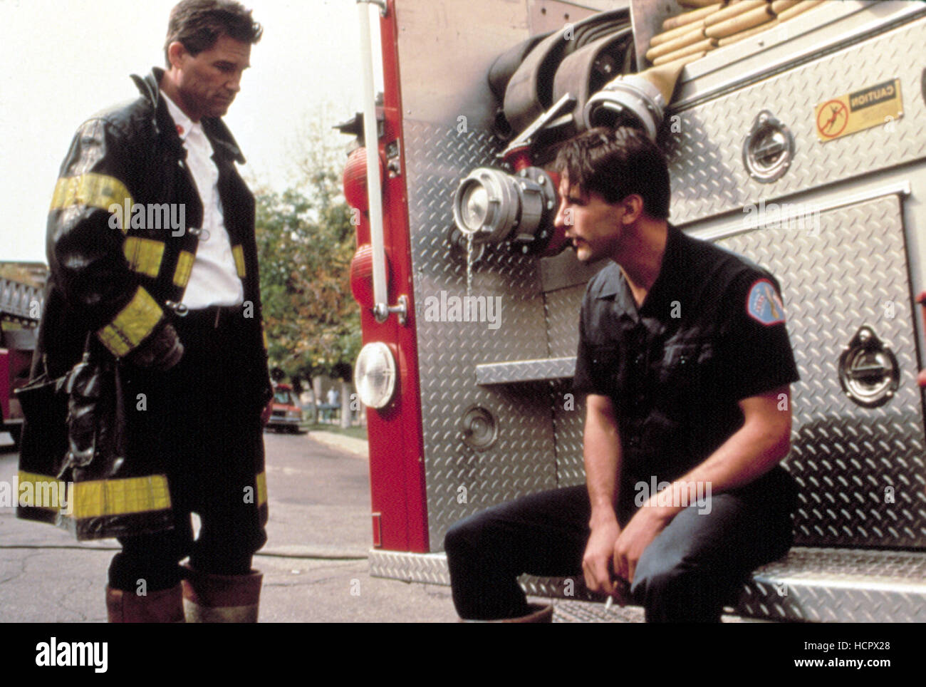BACKDRAFT, Kurt Russell, William Baldwin, 1991, (c)Universal Pictures ...