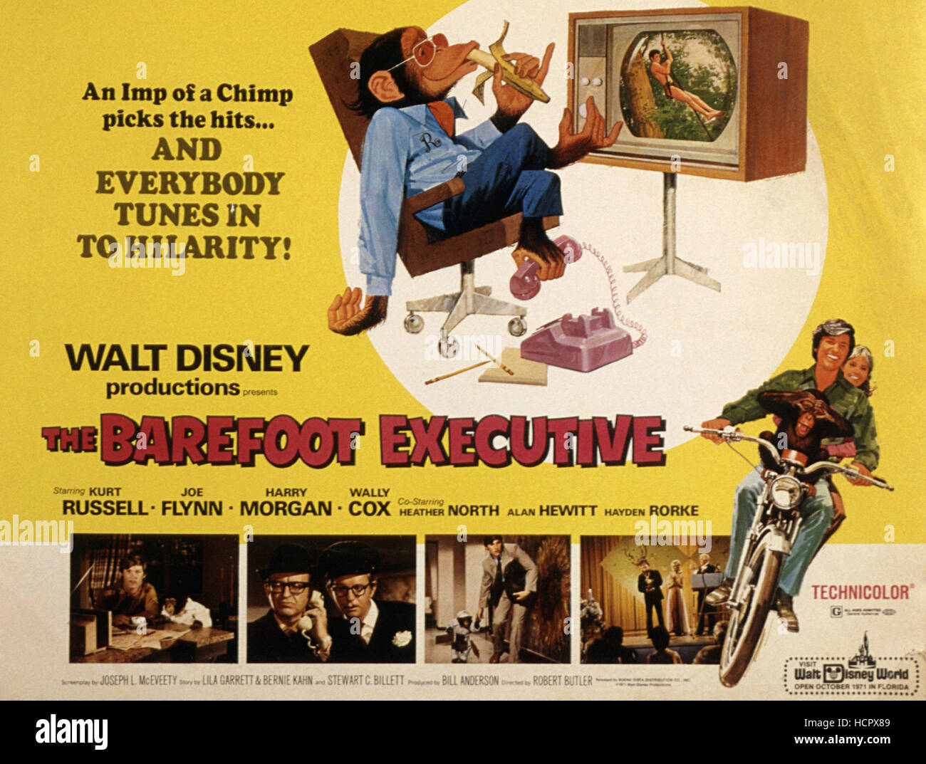 THE BAREFOOT EXECUTIVE, Kurt Russell, 1971 Stock Photo - Alamy