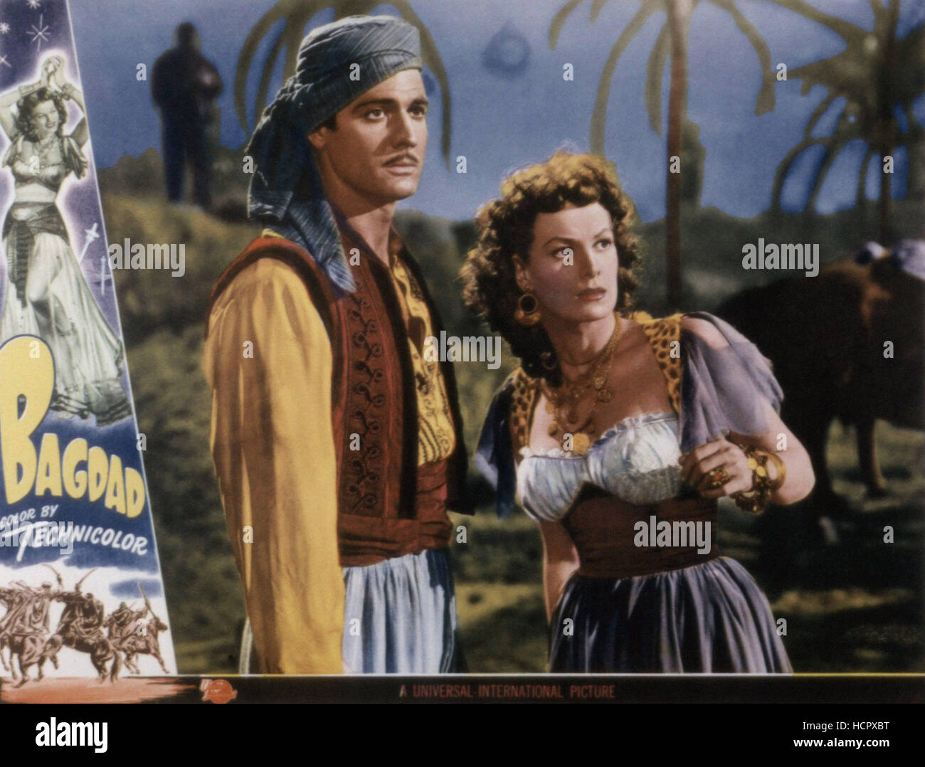 BAGDAD, Maureen O'Hara, Paul Christian, (aka Paul Hubschmid), 1949 ...