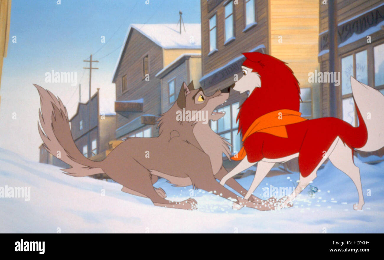 BALTO, Balto (voice: Kevin Bacon), Jenna (voice: Bridget Fonda), 1995 ...