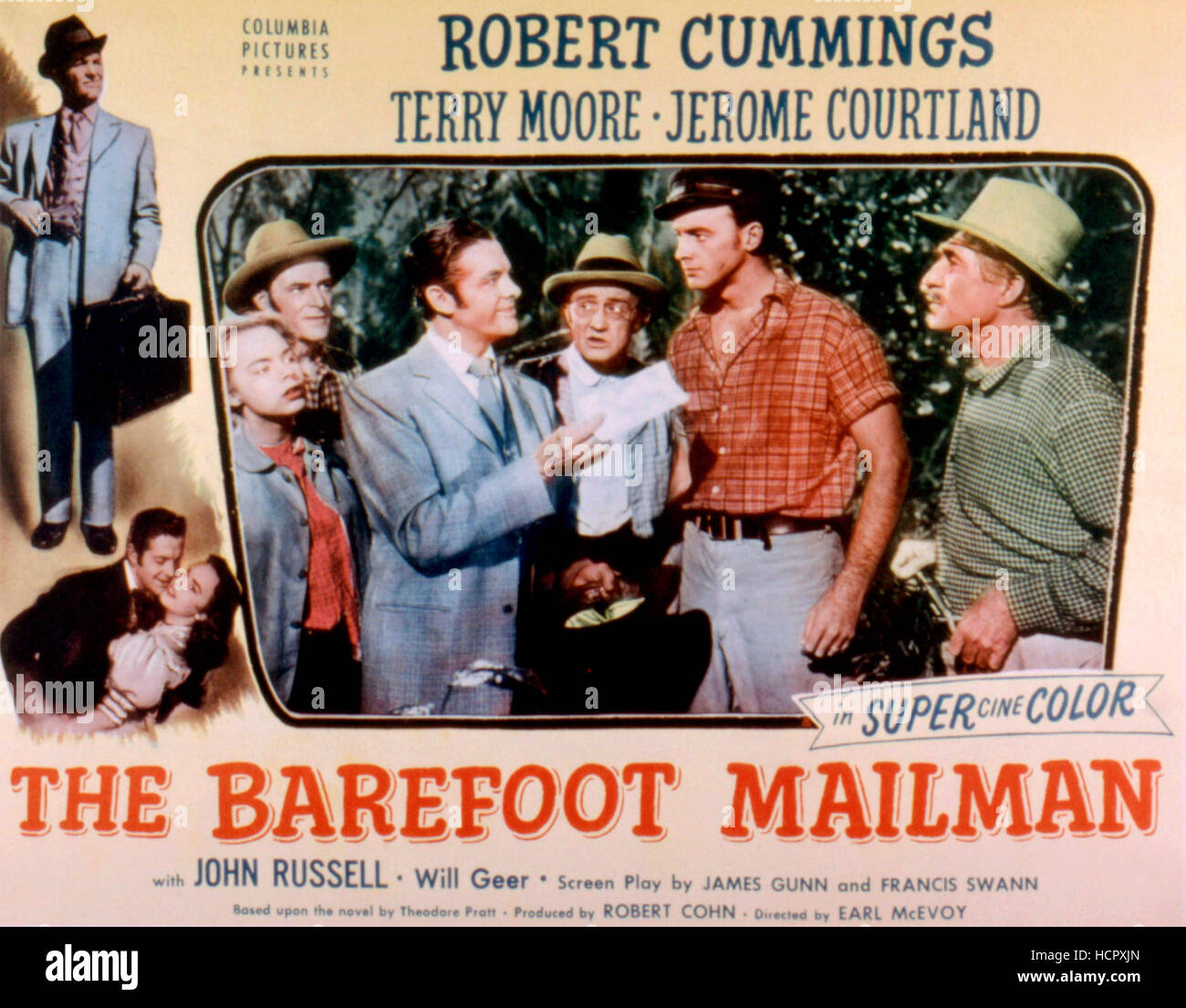 THE BAREFOOT MAILMAN, Robert Cummings, Jerome Courtland, 1951 Stock ...
