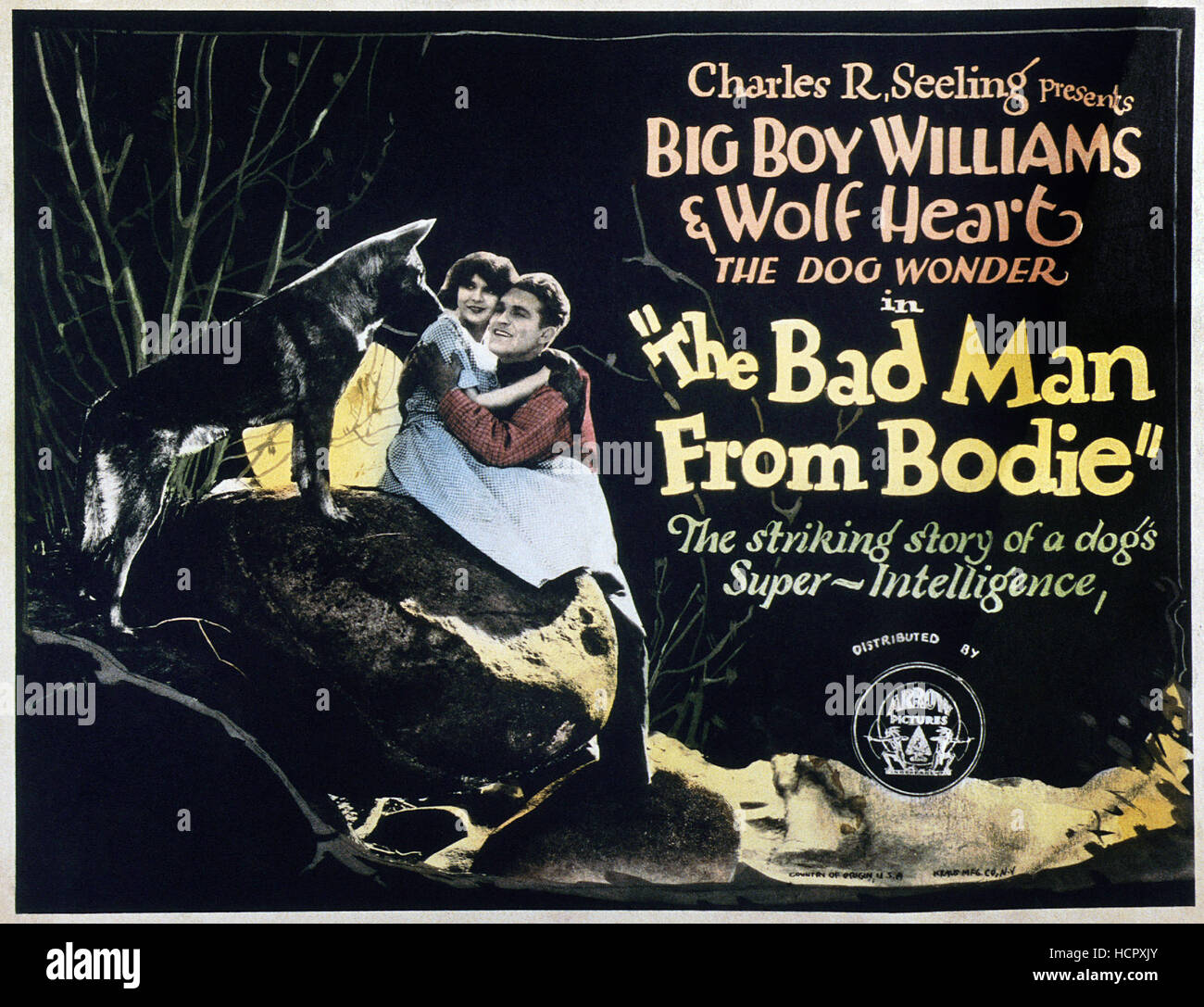 THE BAD MAN FROM BODIE, Wolfheart the dog, Guinn 'Big Boy' Williams ...