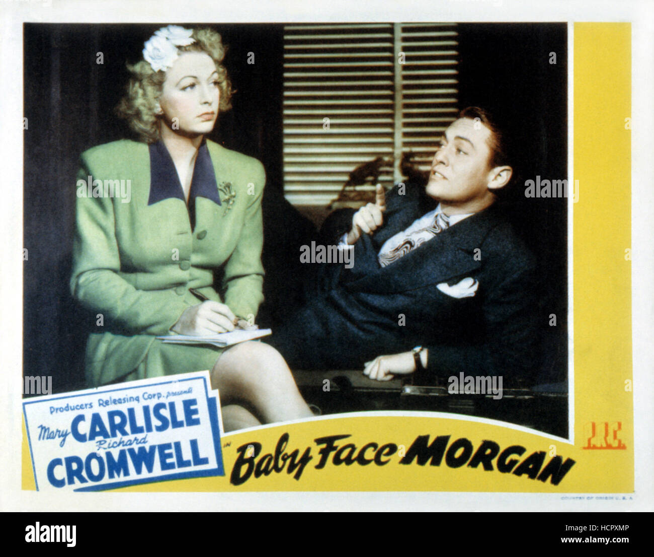 BABYFACE MORGAN, Mary Carlisle, Richard Cromwell, 1942 Stock Photo - Alamy
