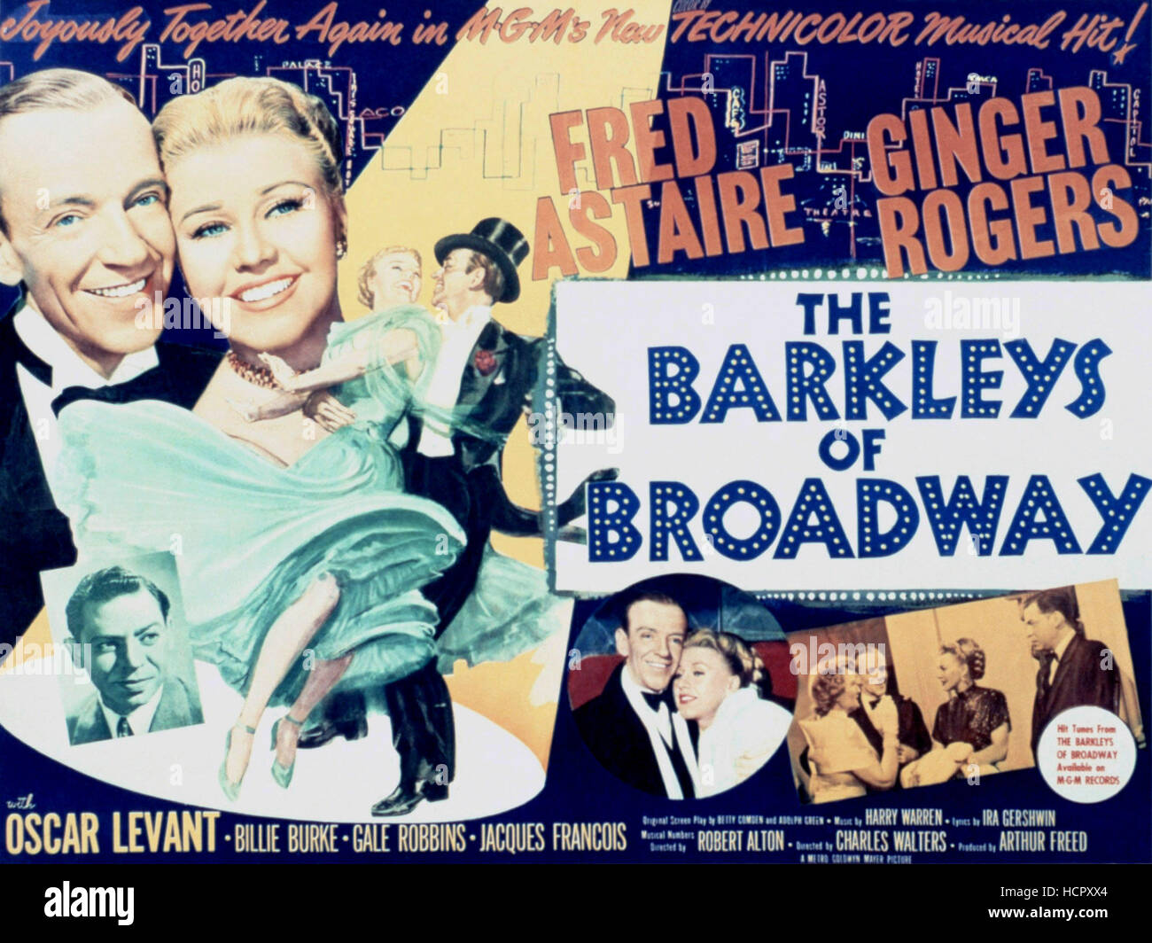 THE BARKLEYS OF BROADWAY, Fred Astaire, Ginger Rogers, 1949 Stock Photo ...