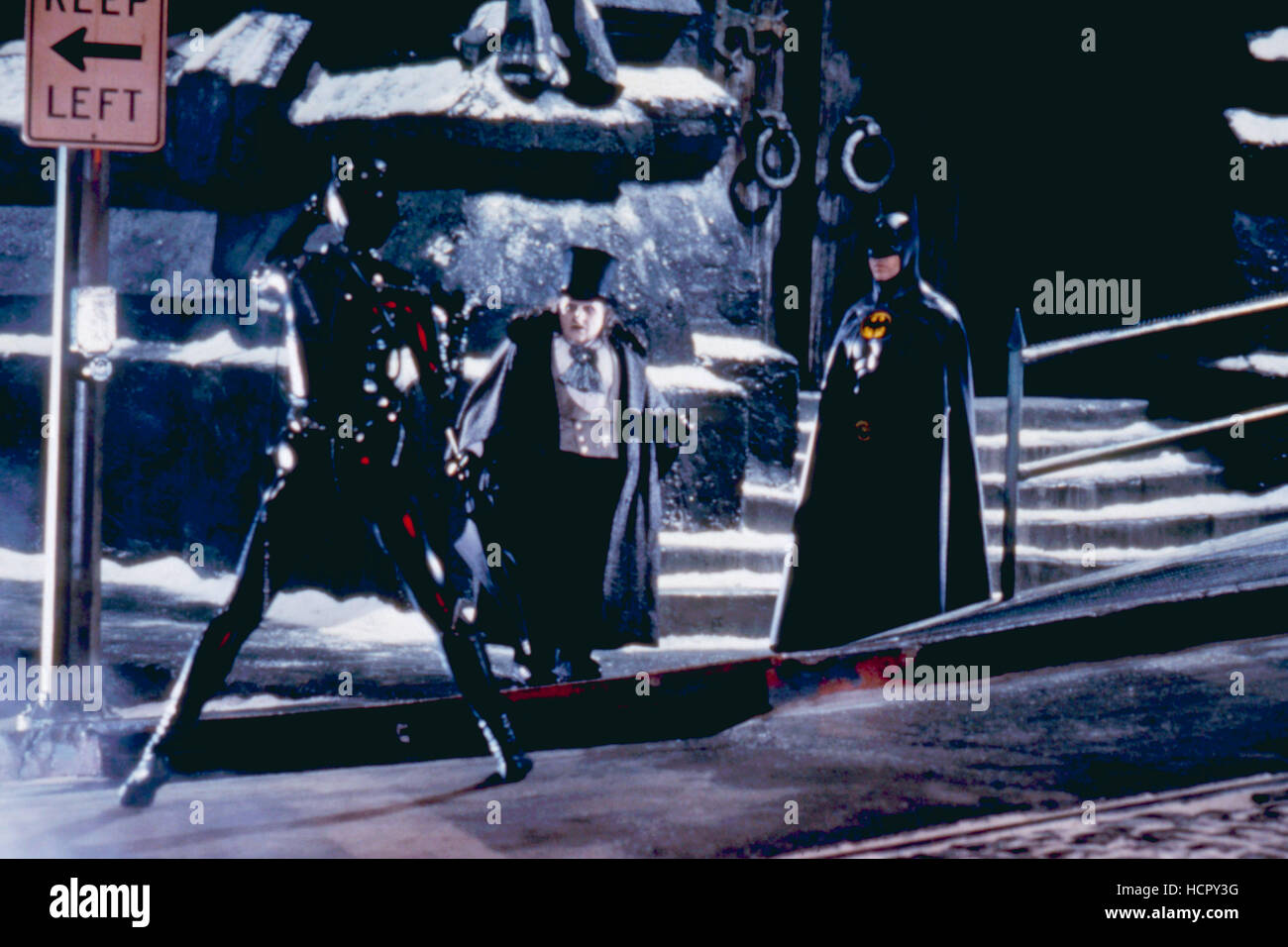 BATMAN RETURNS, Michelle Pfeiffer, Danny De Vito, Michael Keaton, 1992 ...
