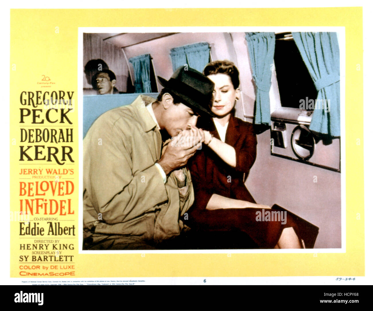 BELOVED INFIDEL, Gregory Peck, Deborah Kerr, 1959, TM and Copyright (c ...