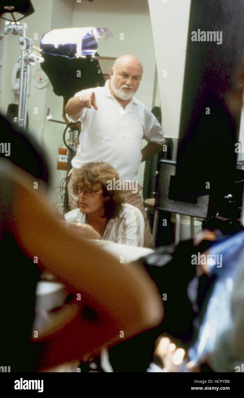 THE BELIEVERS, Director John Schlesinger, on set, 1987, (c)Orion ...