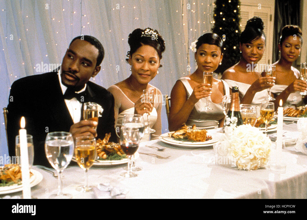THE BEST MAN, (l to r) Morris Chestnut, Monica Calhoun, Nia Long, Nikki ...