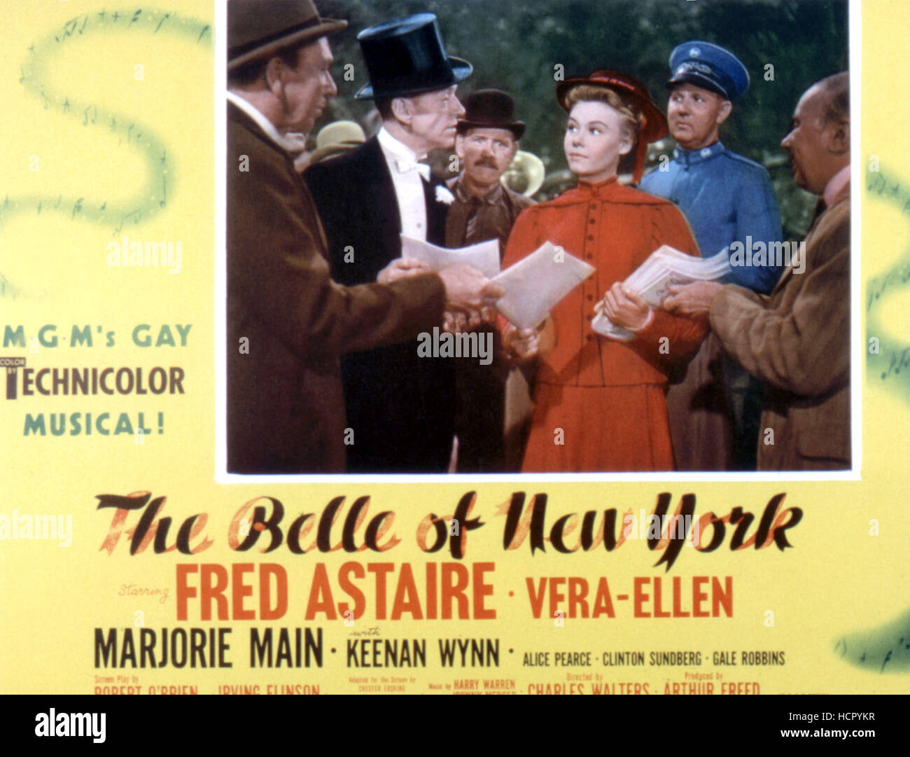 THE BELLE OF NEW YORK, Fred Astaire, Vera-Ellen, Clinton Sundberg, 1952 ...