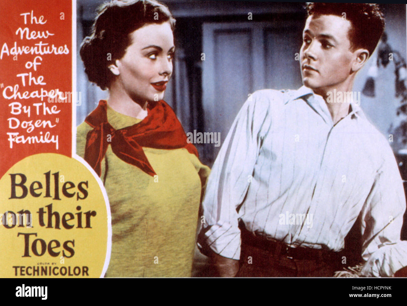 Belles On Their Toes Lobby Card Poster Art Jeanne Crain Robert