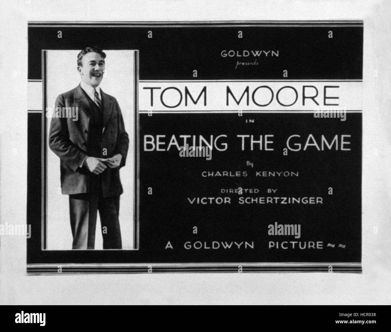 BEATING THE GAME, Tom Moore, 1921 Stock Photo - Alamy
