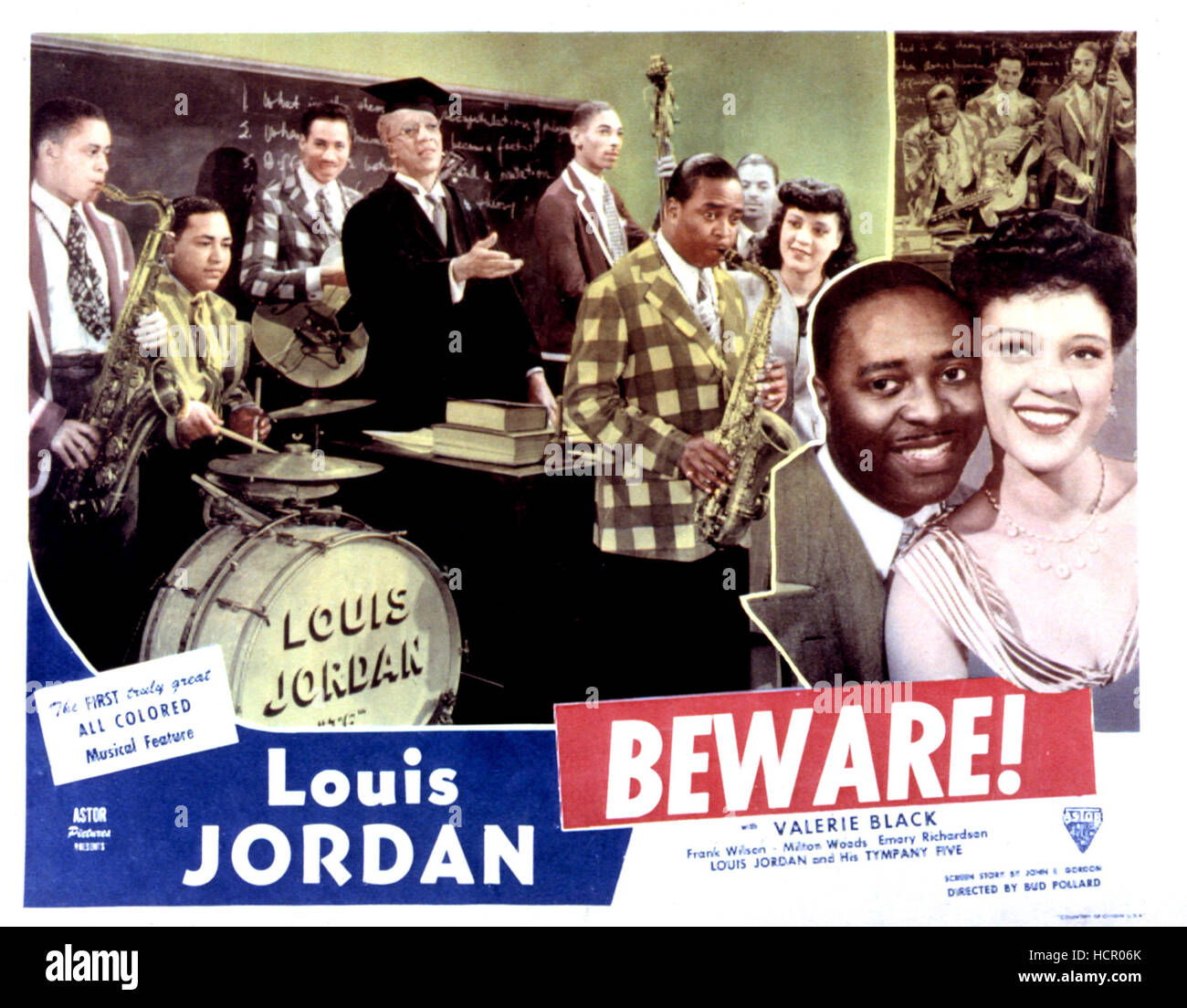 BEWARE!, Louis Jordan, Valerie Black, 1946 Stock Photo - Alamy