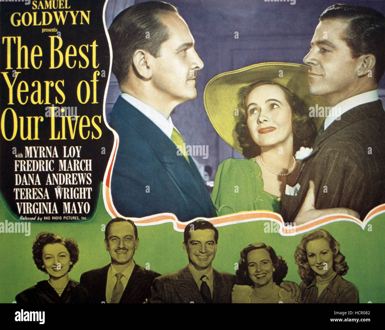 THE BEST YEARS OF OOUR LIVES, top from left: Fredric March, Teresa ...