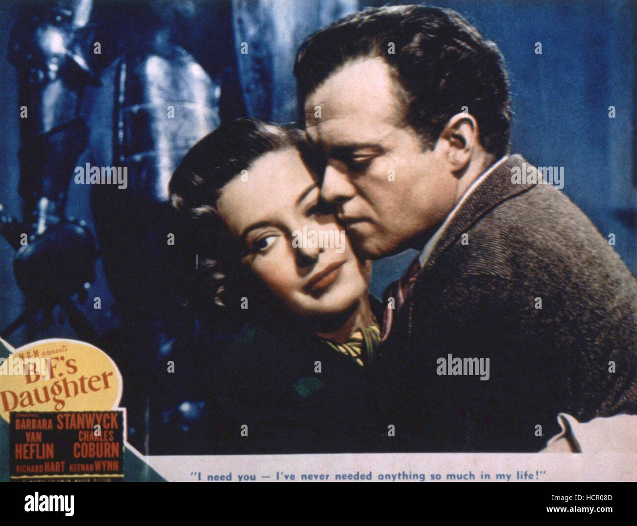 B.F.'s DAUGHTER, Barbara Stanwyck, Van Heflin, 1948 Stock Photo - Alamy
