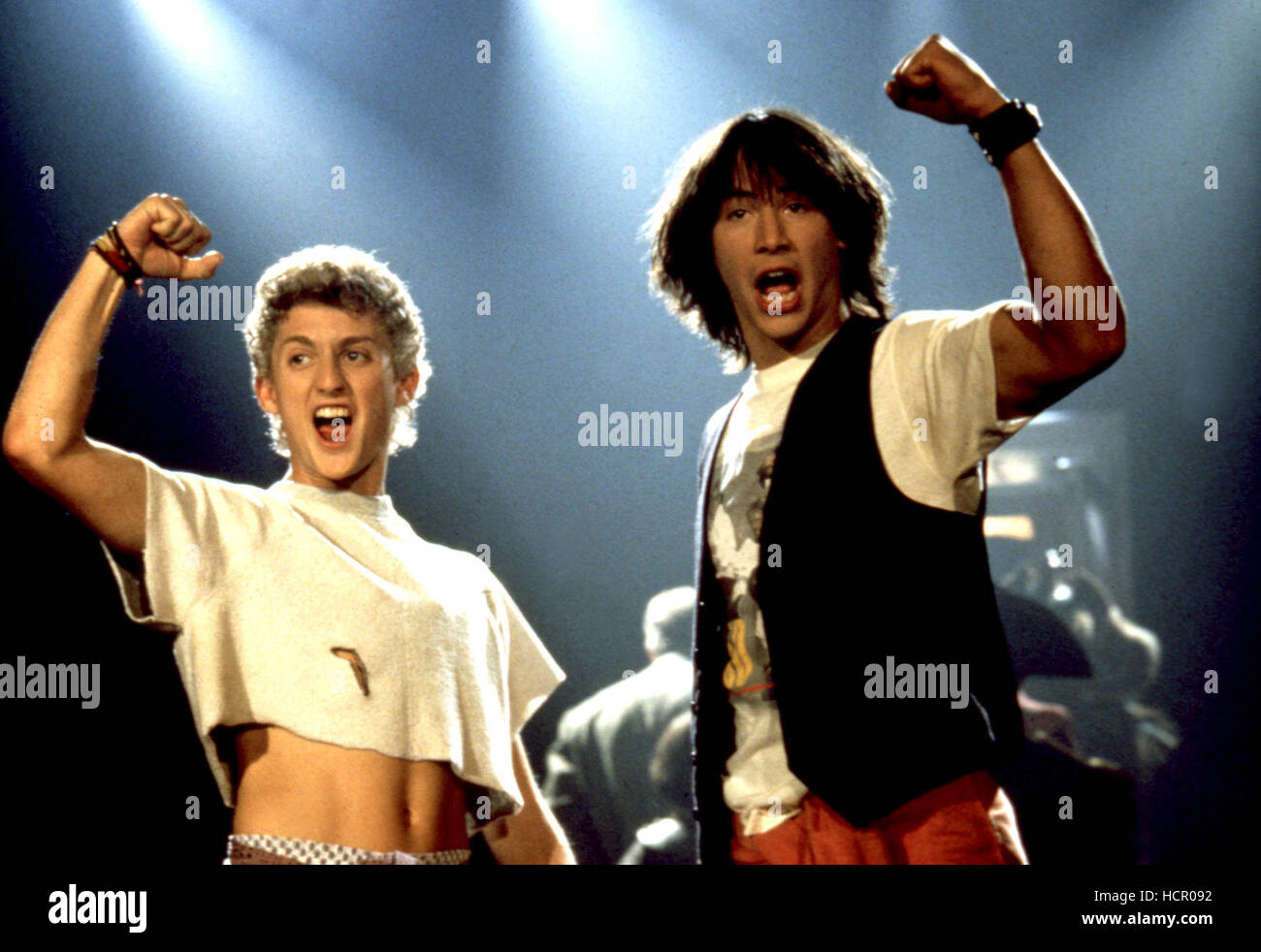 BILL AND TED'S EXCELLENT ADVENTURE, Alex Winter, Keanu Reeves, 1989 ...