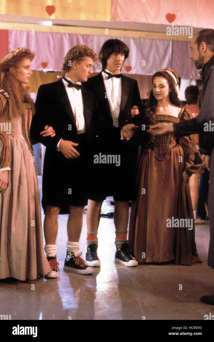 BILL AND TED'S EXCELLENT ADVENTURE, Alex Winter, Keanu Reeves, George ...