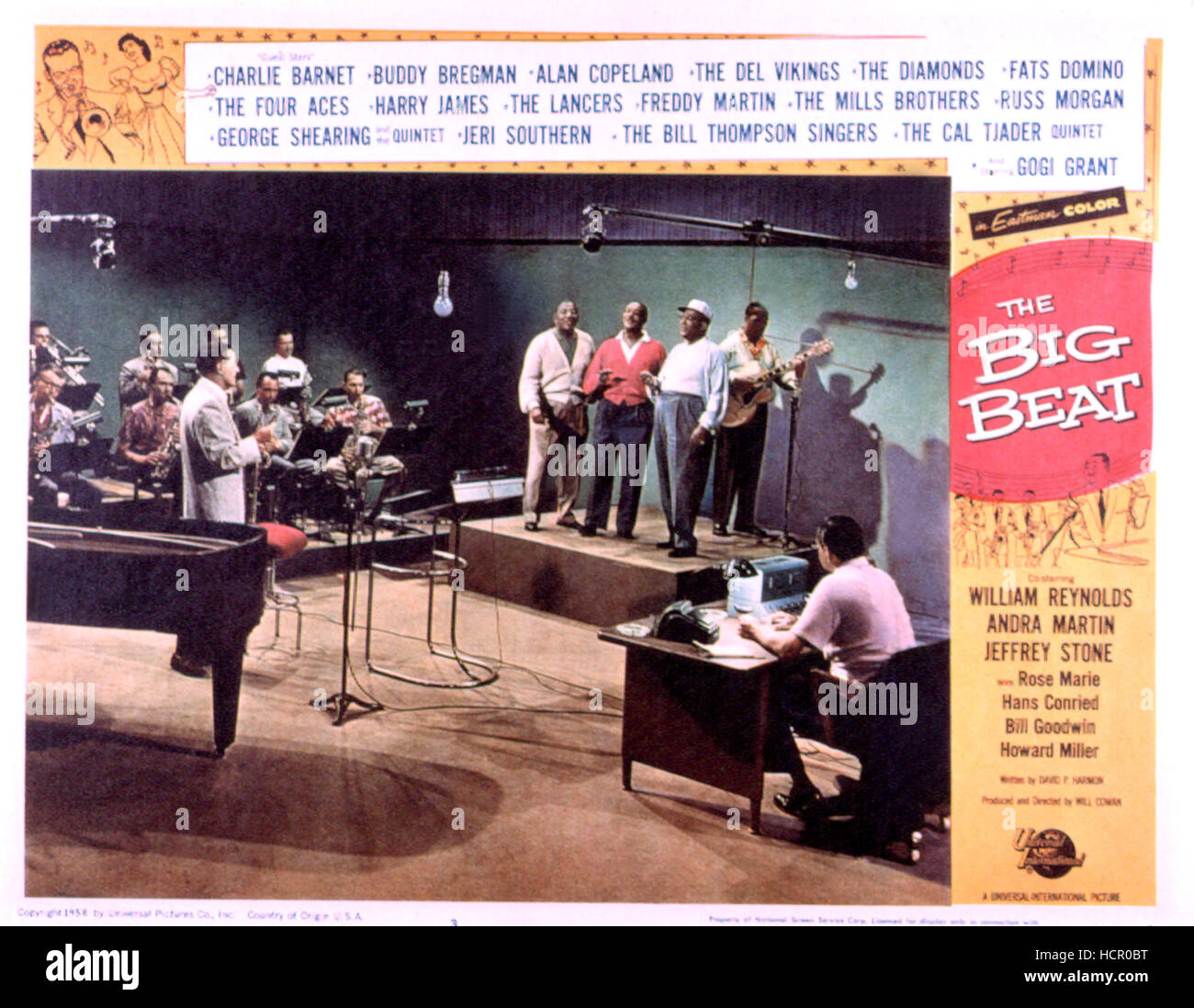 THE BIG BEAT, The Mills Brothers, 1958 Stock Photo - Alamy