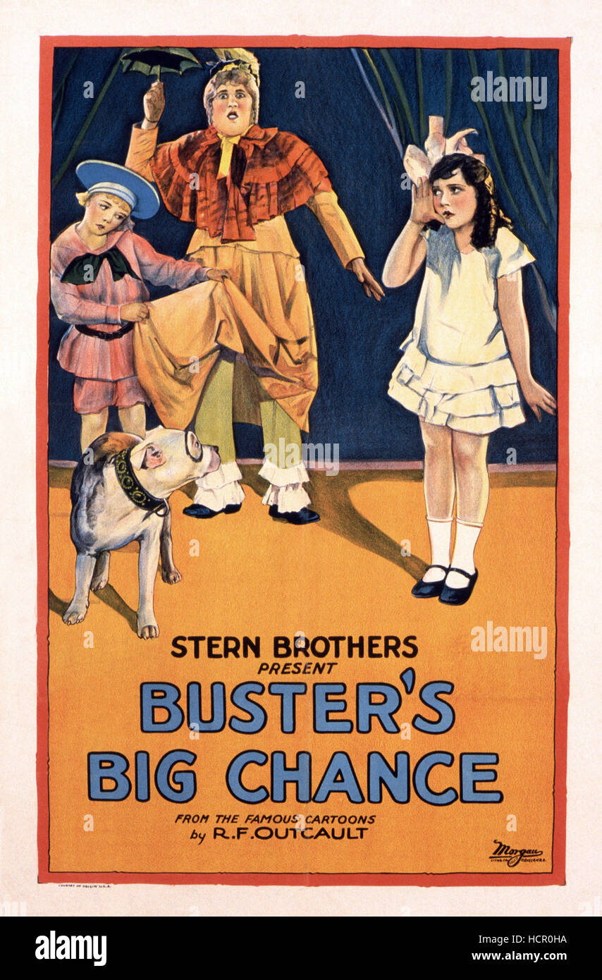 BUSTER'S BIG CHANCE, from left: Arthur Trimble, Doreen Turner, 1928 ...