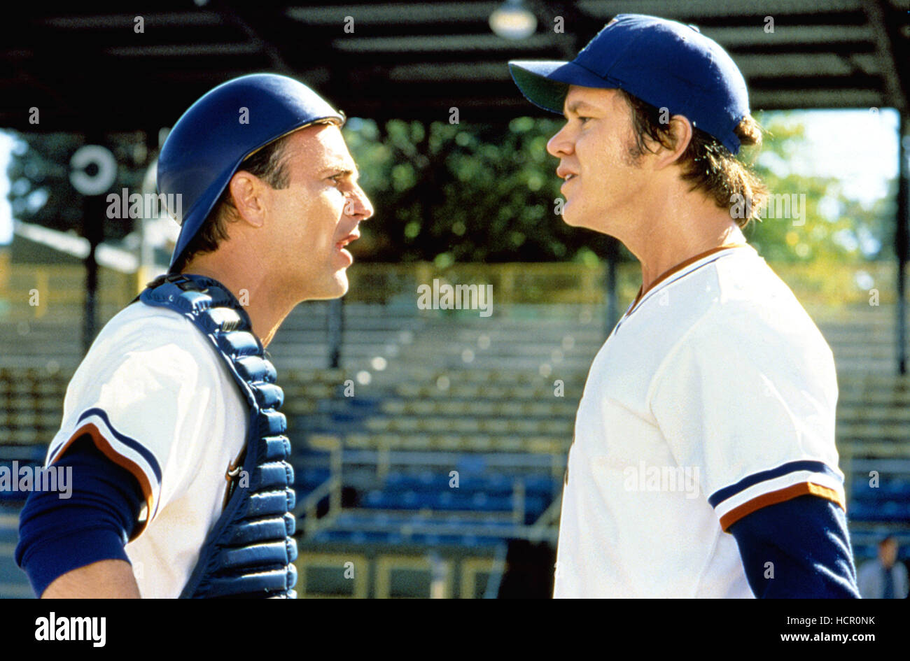 BULL DURHAM, Kevin Costner, Tim Robbins, 1988. NO GREETING CARD USAGE ...