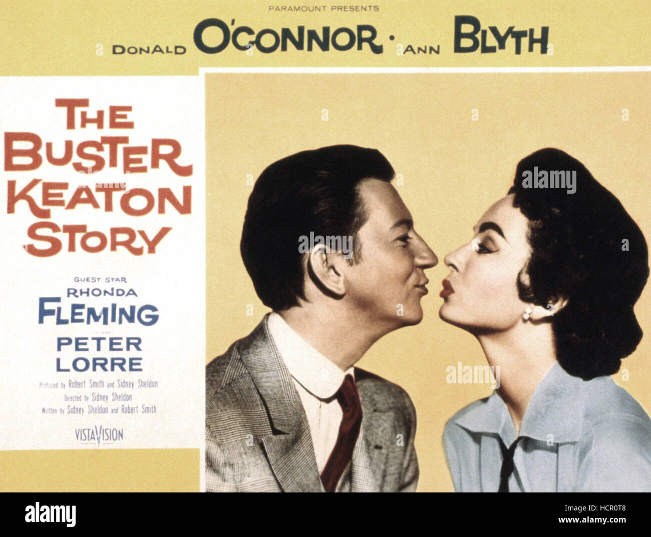 THE BUSTER KEATON STORY, Donald O'Connor, Ann Blyth, 1957 Stock Photo ...