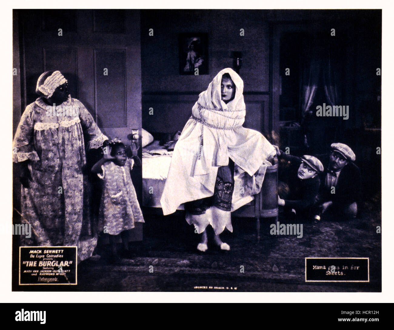 THE BURGLAR, US lobbycard, from left: Irene Allen, Paralee Coleman ...
