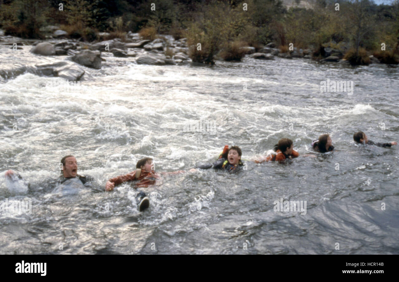 BUSHWHACKED, Daniel Stern (left), Max Goldblatt (second from left ...