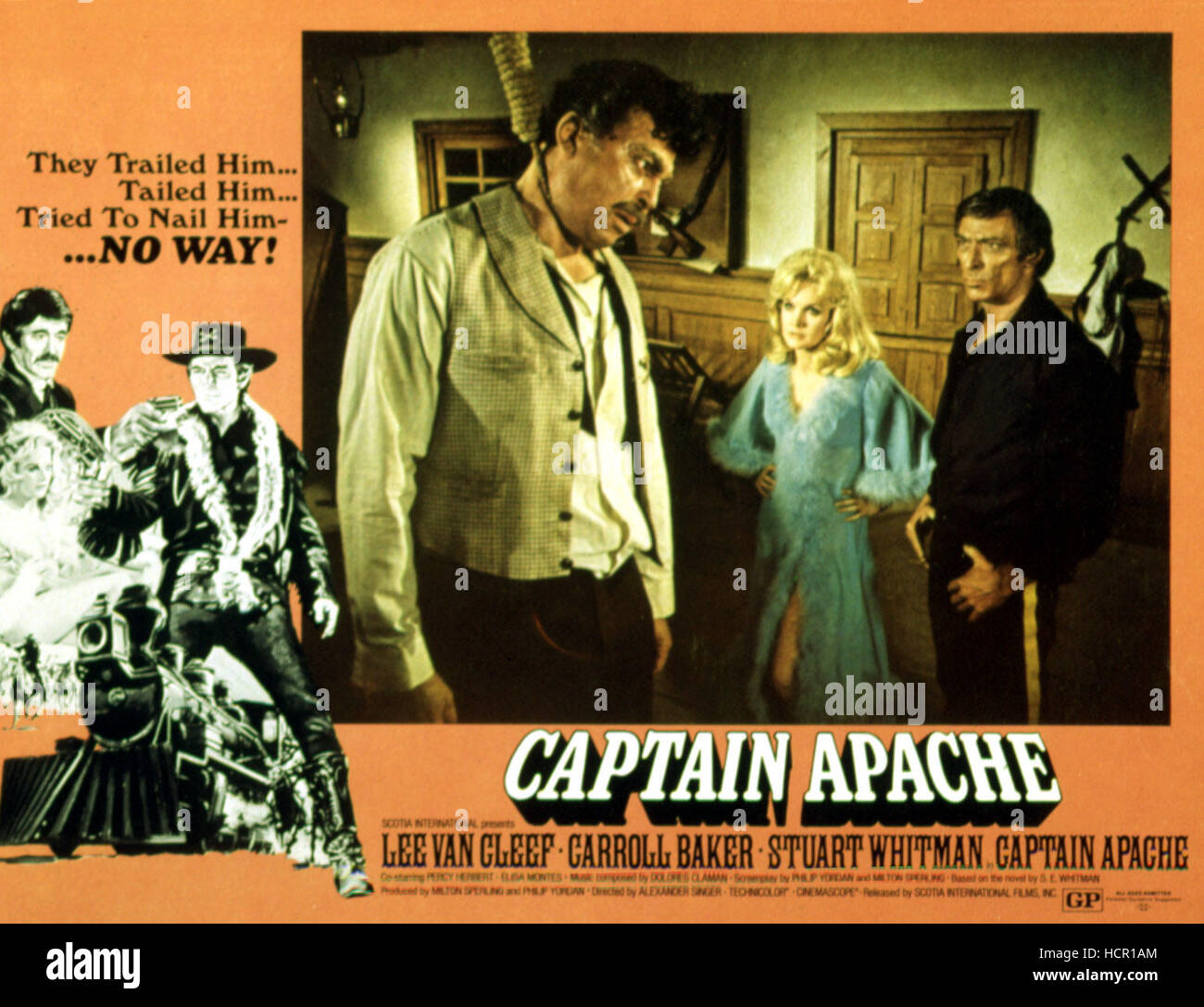 CAPTAIN APACHE, Carroll Baker, Lee Van Cleef, 1971 Stock Photo - Alamy