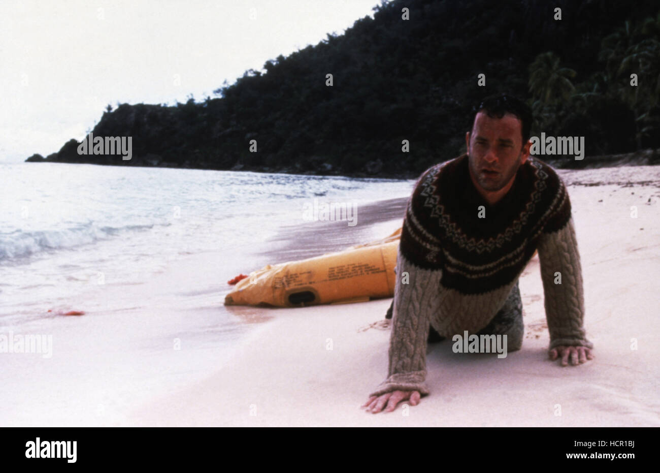 CAST AWAY, Tom Hanks, 2000, TM & © 20th Century Fox Film Corp./courtesy ...
