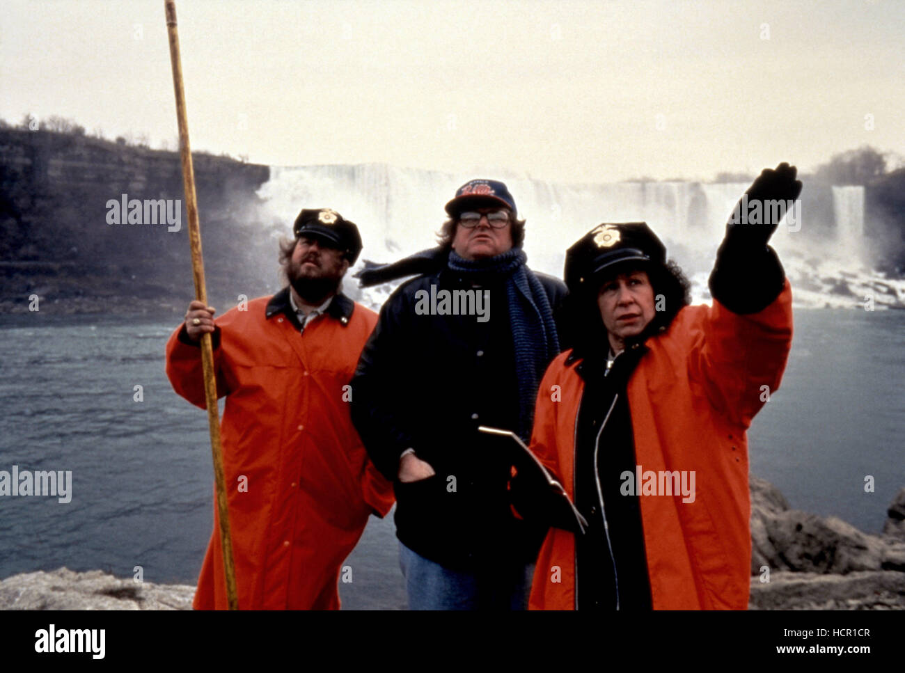 CANADIAN BACON, John Candy, director Michael Moore, Rhea Perlman, 1995 ...