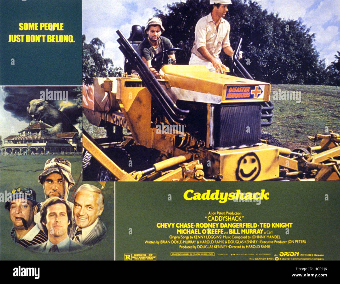 CADDYSHACK, Bill Murray, Chevy Chase, 1980, (c) Warner Brothers ...