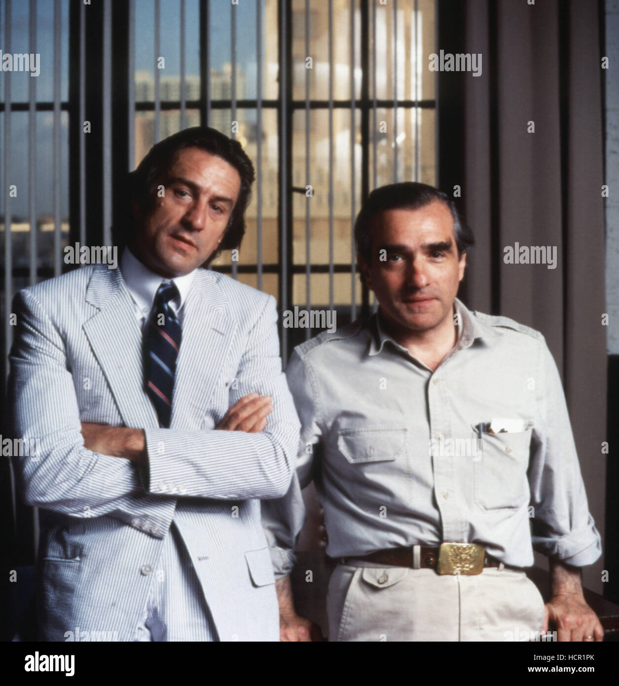 CAPE FEAR, Robert De Niro, director Martin Scorsese on set, 1991, (c ...