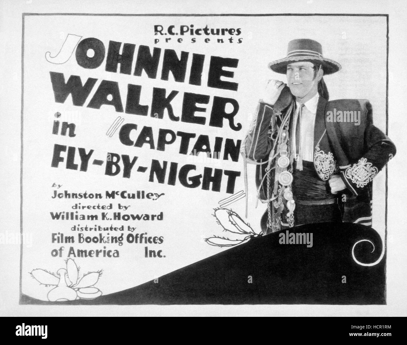 CAPTAIN FLY-BY-NIGHT, Johnnie Walker, 1922 Stock Photo - Alamy