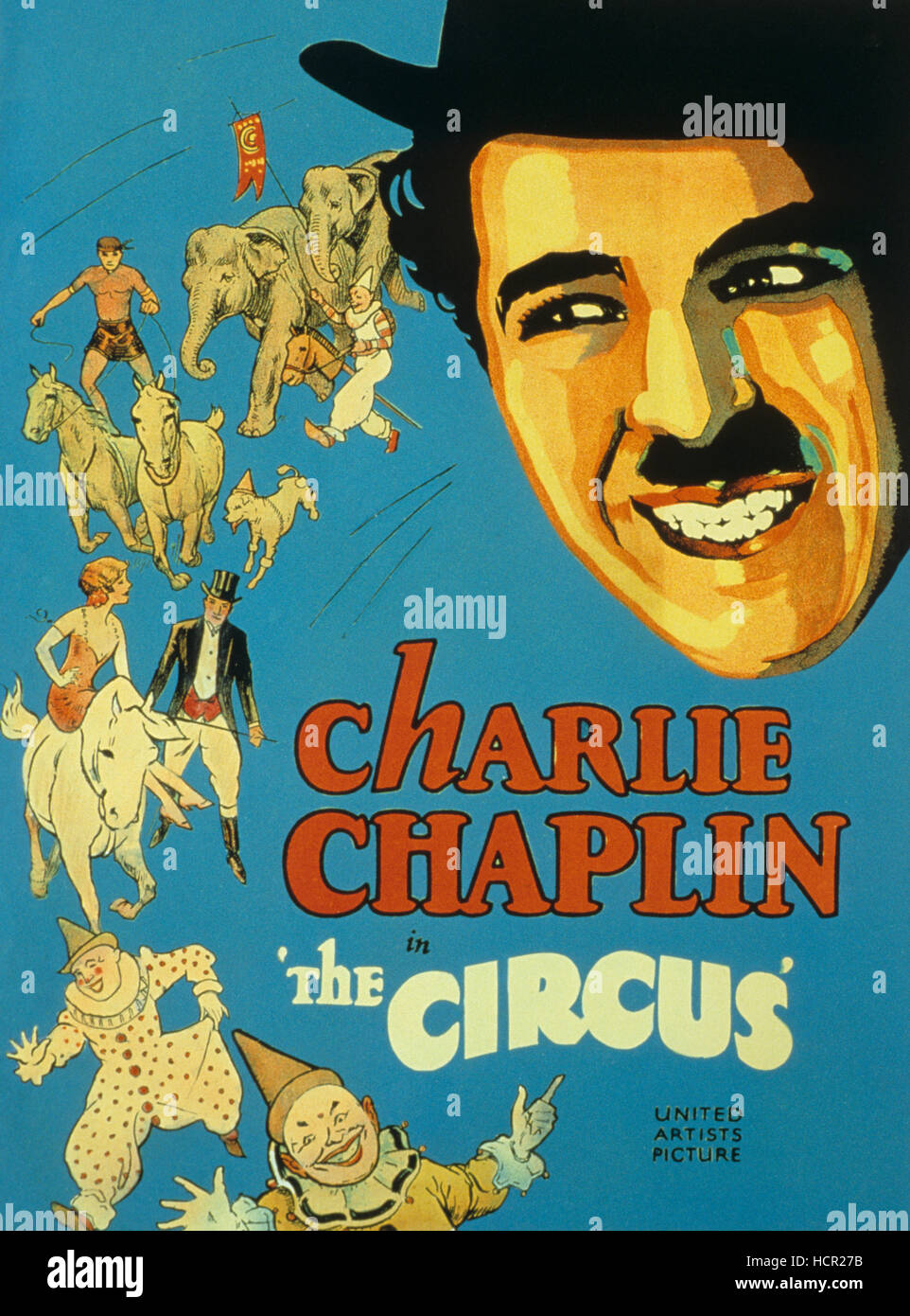 THE CIRCUS, US poster, Charlie Chaplin, 1928 Stock Photo - Alamy