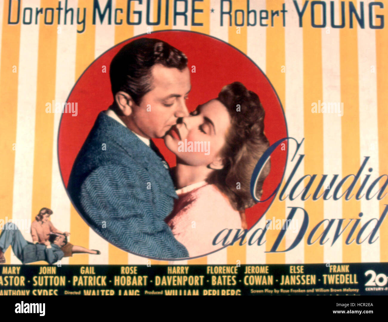 CLAUDIA AND DAVID, Robert Young, Dorothy McGuire, 1946, (c) 20th ...