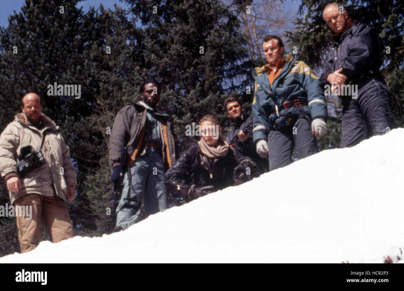 CLIFFHANGER, Rex Linn, Leon, Caroline Goodall, Craig Fairbrass, Michael ...