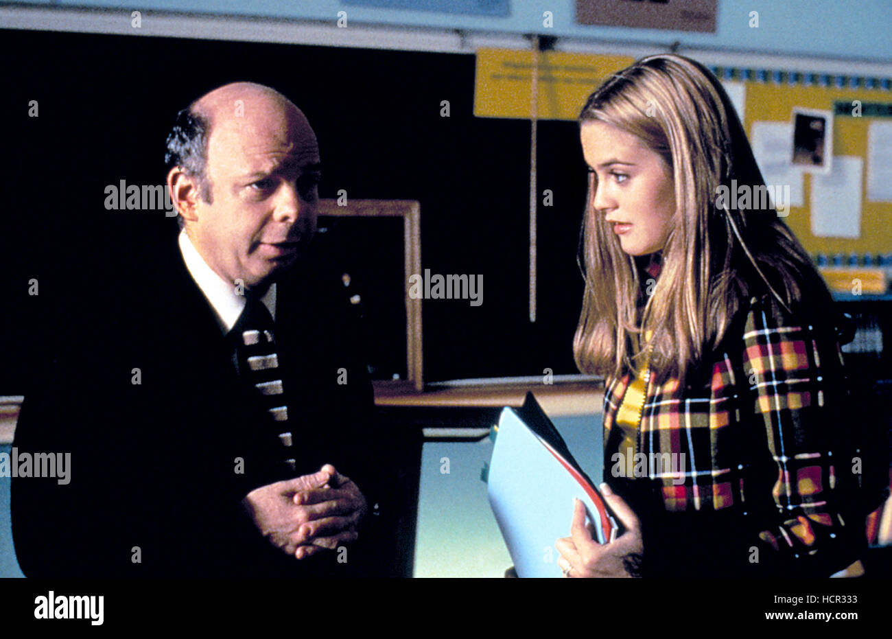 CLUELESS, Wallace Shawn, Alicia Silverstone, 1995 Stock Photo - Alamy
