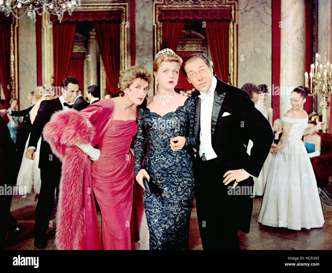 THE RELUCTANT DEBUTANTE, Kay Kendall, Angela Lansbury, Rex Harrison ...