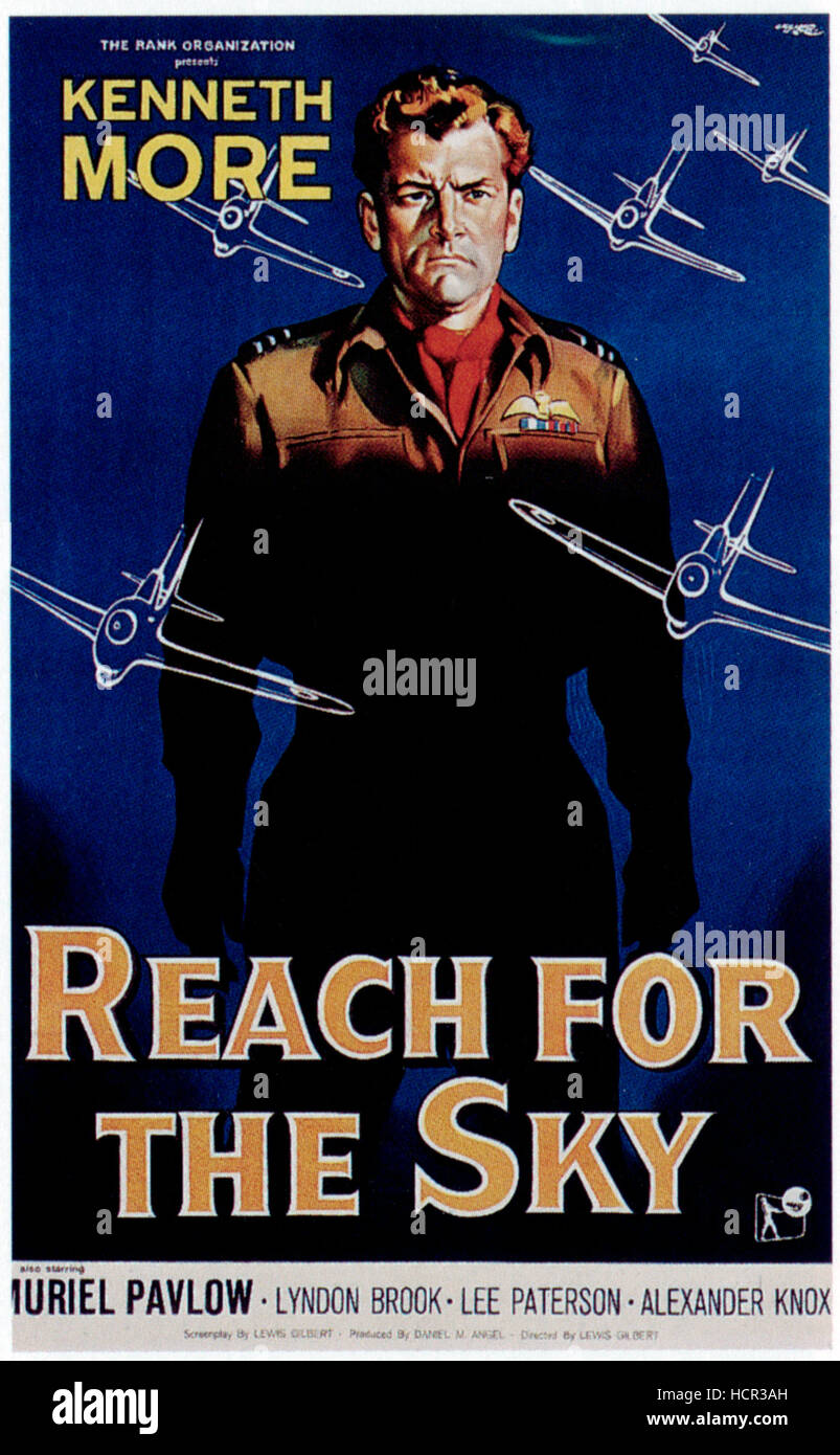 REACH FOR THE SKY, Kenneth More, 1956 Stock Photo - Alamy
