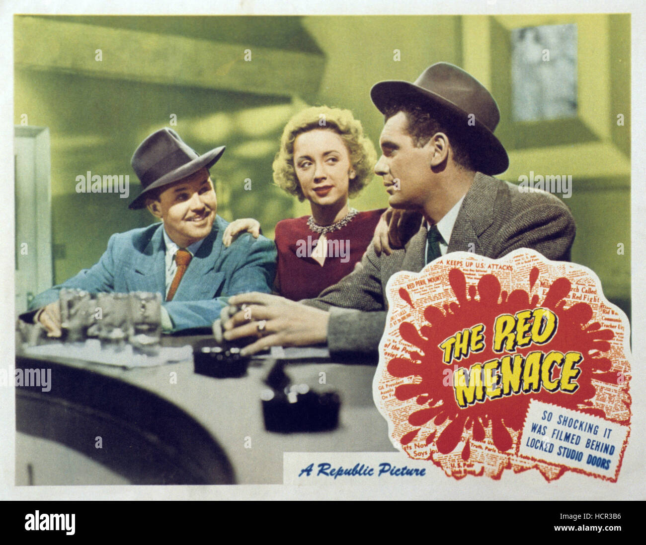 THE RED MENACE, Hannelore Axman, Robert Rockwell, 1949 Stock Photo - Alamy