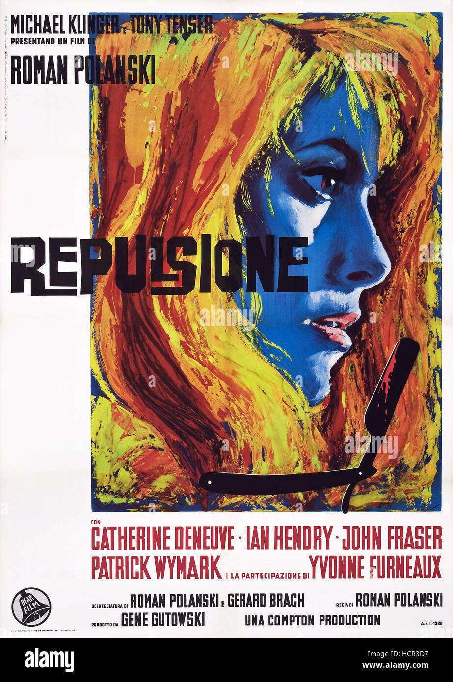 REPULSION, Catherine Deneuve, 1965 Stock Photo - Alamy